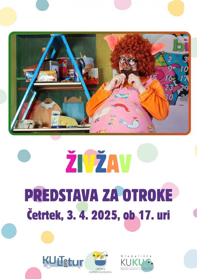 Predstava za otroke: ŽIVŽAV - Pomurec.com